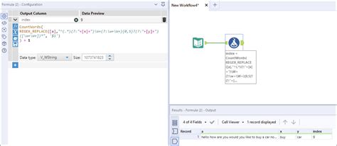 Solved Regexmatch Return Index Alteryx Community