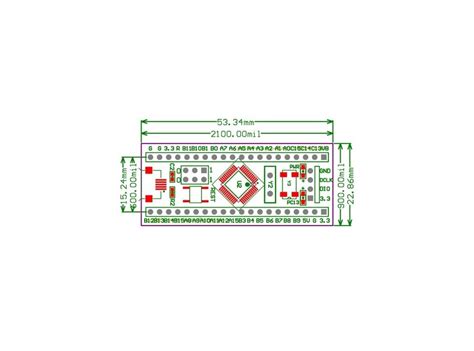 مینی هدر برد Stm32f103c8t6
