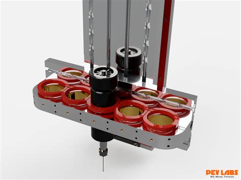 Multi Spindle CNC Machine We Design Manufacturing Machines PEV Labs