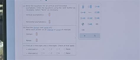 Solved The Graph Of A Rational Function F Is Shown Chegg