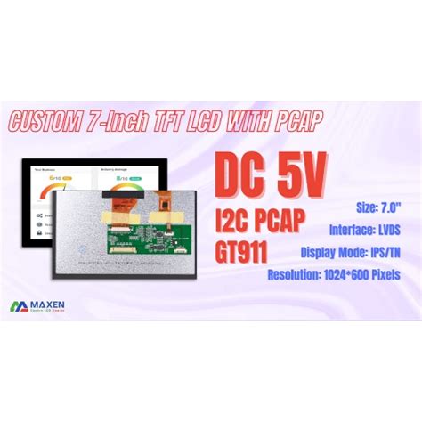 Custom Display Modules Custom Lcd Displays 【maxen Electronics】 Maxen Tft Lcd Display