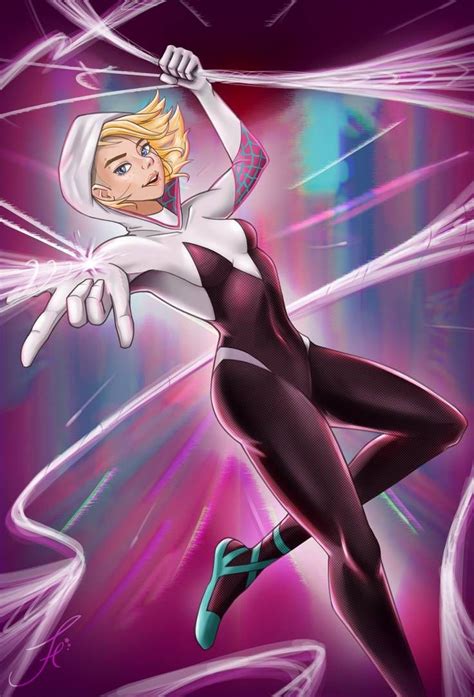 Gwenstacy Gwen Stacy Spider Gwen Spider Verse Pencil Vrogue Co