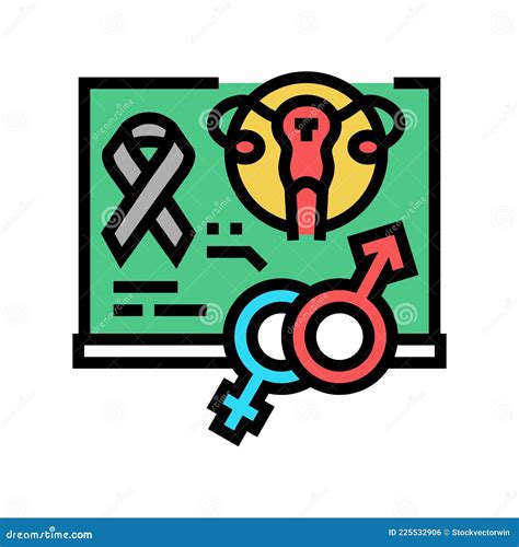 Babe Sex Education Color Icon Vector Illustration Stock Vector Illustration Of Study