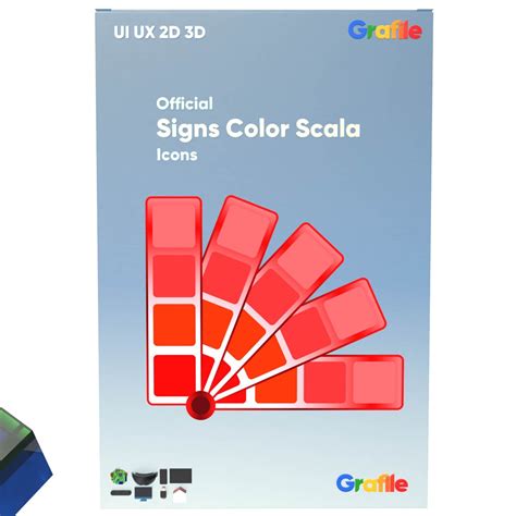 Grafile Official Signs Color Scala Icons