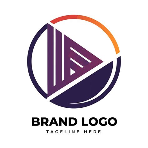 Gradient News Broadcast Logo Design Premium Ai Generated Vector