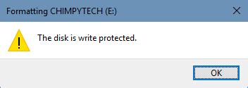 Write Protect A Disk Windows 10 Chimpytech