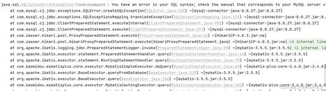 java sql sqlsyntaxerrorexception java sql sqlsyntaxerrorexception function dev 1an csdn博客