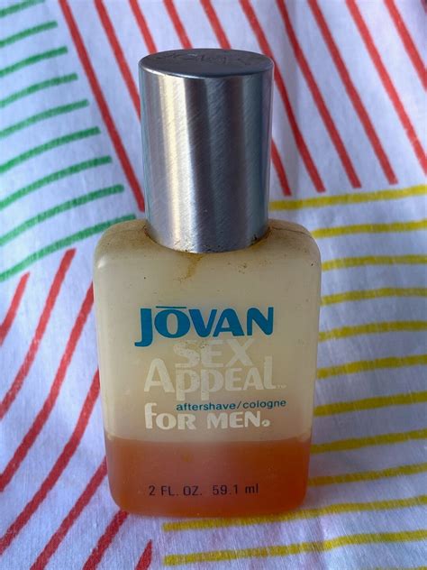 Vintage 1970s Jovan Sex Appeal For Men Aftershave Cologne For Display