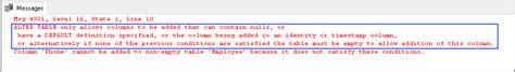 SQL Add Column Operations