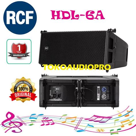 Jual Speaker Rcf Hdl 6a Dual 6 Speaker Linearray Aktif Rcf Hdl6a