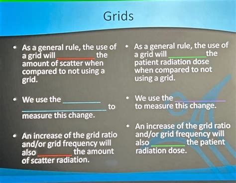 Solved As A General Rule The Use Of A Grid Will The