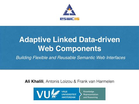Pdf Ali Khalili Towards An Open Linked Data Based Infrastructure For