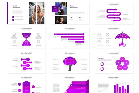 Dark Purple Powerpoint Template At A Glance Dark Purple Powerpoint Template At A Glance