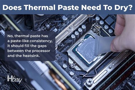 How Long Does Thermal Paste Take To Dry