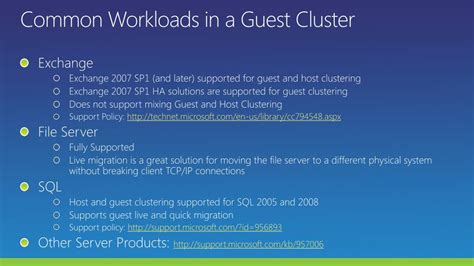 Ppt Wsv 403 Failover Clustering And Hyper V Planning Your Highly