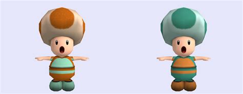 Brawl Daisy Strikers Toad Colors 1 And 10 By Stupidmariobros1fan On Deviantart