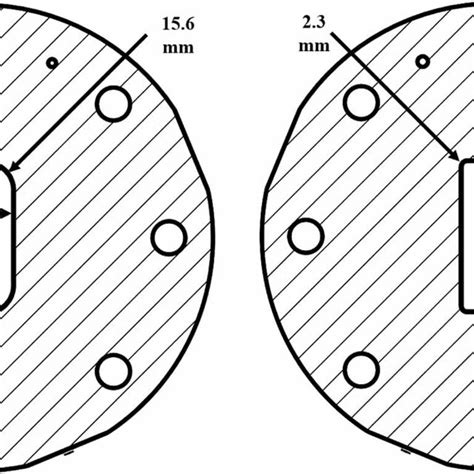 Schematic Of The Rectangular Flow Channel A Mm Radius At The Download Scientific