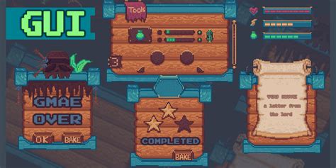 Pixel Gui By Marwamj Codester
