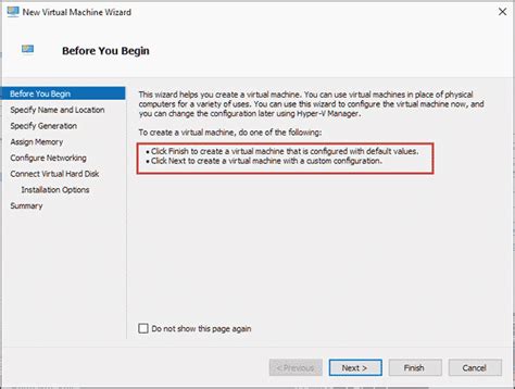 How To Setup Free Virtual Machine On Windows 10 Hyper V