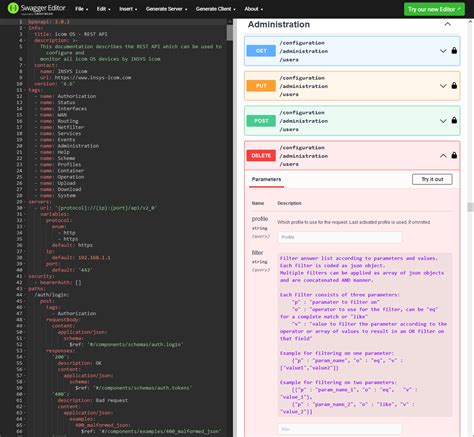 Working With The Rest Interface