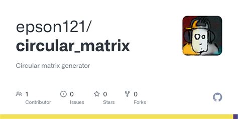 Github Epson121 Circular Matrix Circular Matrix Generator