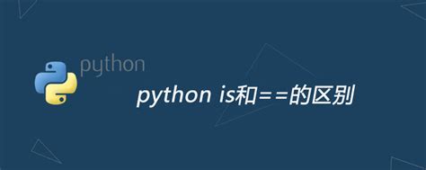 Python Is和的差別 Python教學 Php中文網