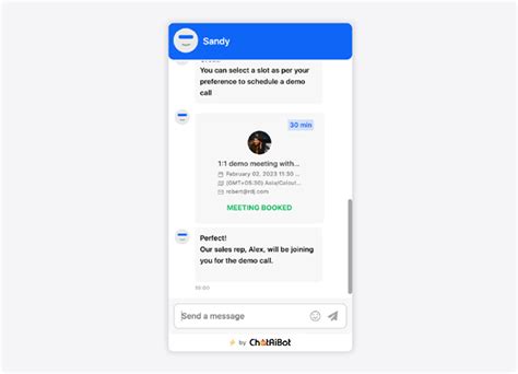 automated scheduling chatbot chat ai bot