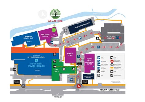 Fremantle Hospital Map