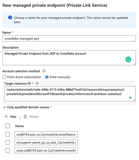 How To Set Up A Managed Private Endpoint From Azure Data Factory Or Synapse To Snowflake