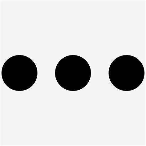 更多点省略号图标88icon 更多 点 省略号 水平点 三个点 对齐点 三个水平点 平滑实体图标