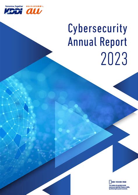 Cybersecurity Annual Report Security Portal Kddi Corporation