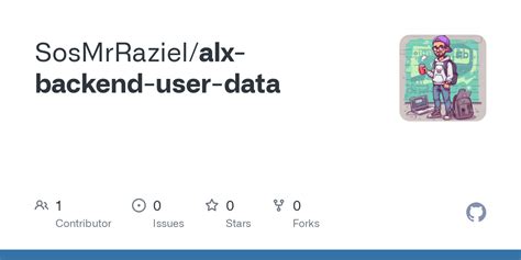 Github Sosmrrazielalx Backend User Data