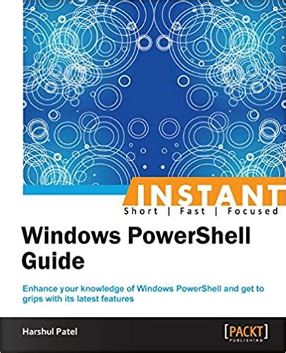 Instant Windows Powershell Functions Cabh Caitanya Book House