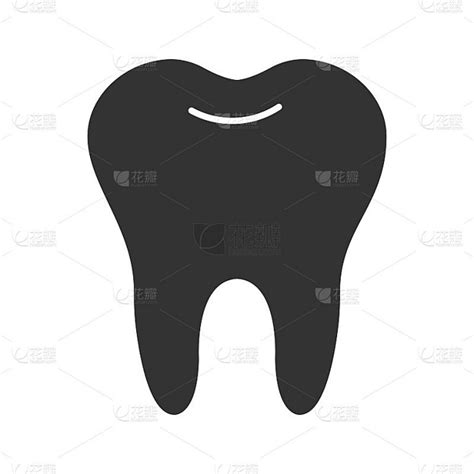 健康的牙齿图标