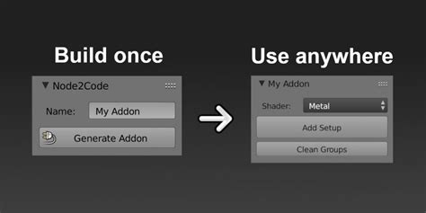 Node2code Builds Custom Addons With 1 Click Blendernation