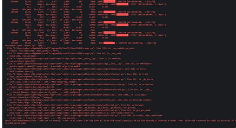 it is always out of memory · issue 843 · ultralytics ultralytics · github