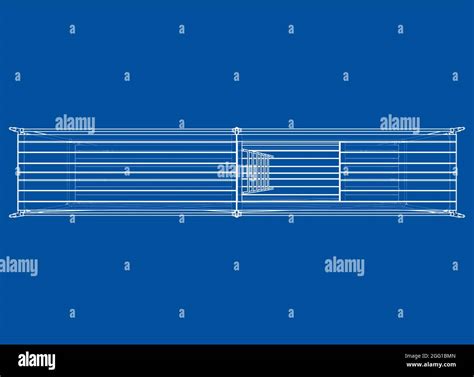 Prefabricated Scaffolding Vector Stock Vector Image And Art Alamy