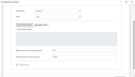 Utilizar El Elasticsearch Connector
