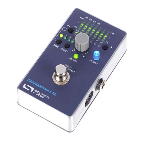 Source Audio Programmable EQ Effects Pedal Box Opened At Gear Music
