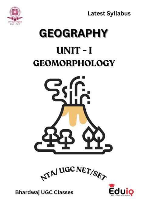 Eduiq Unit I Ii Geomorphology And Climatology Geography Printed Notes With Mcqs For Ugc Net Jrf