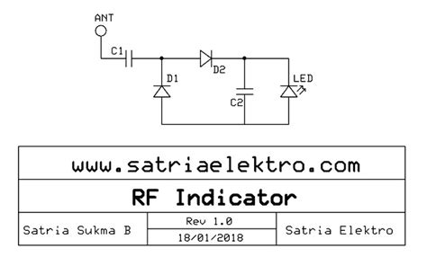 Skema Swr Power Meter Ht Atau Pemancar Radio Sederhana Satria Elektro