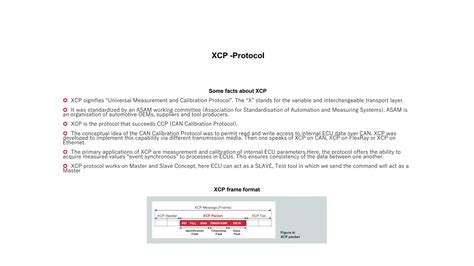 Xcp Protocol Introduction In Automotive Pptx