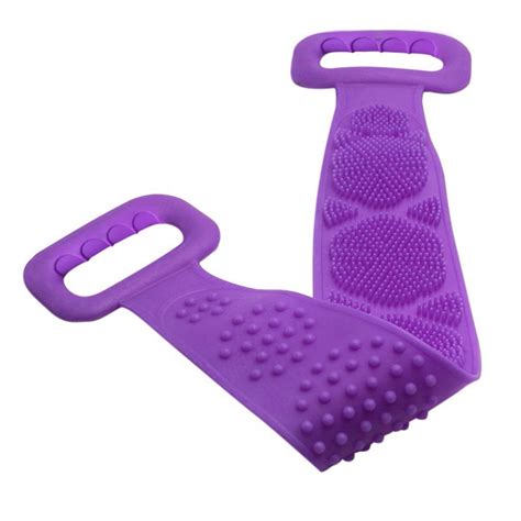 Badu Bg Вълшебни силиконови скрубер четки Кърпи за баня Триене на гърба Кал Пилинг Масаж на тяло