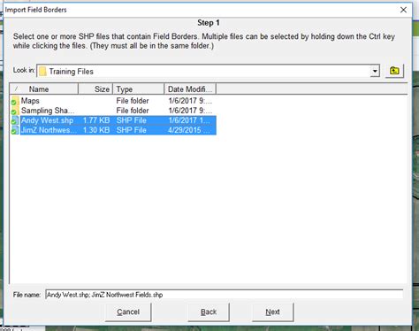 Import Fields From Shapefile And Kml File Fieldx Inc