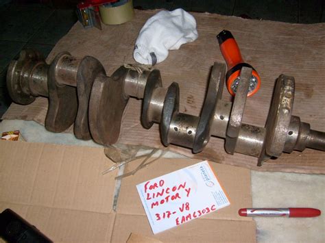 Virabrequim Ford Lincon V8 Motor Y 317 Sem Uso Peça Nova R 1 450 00 Em Mercado Livre