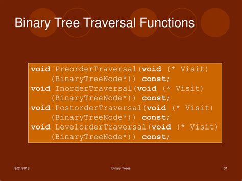 Binary Trees Lecture 36 Wed Apr 21 212018 Binary Trees Ppt Download