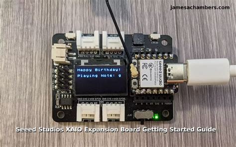 Xaio Esp32 C3 Expansion Board Guide