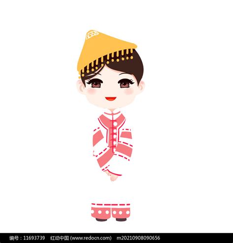 卡通五十六民族毛南族图片下载红动中国