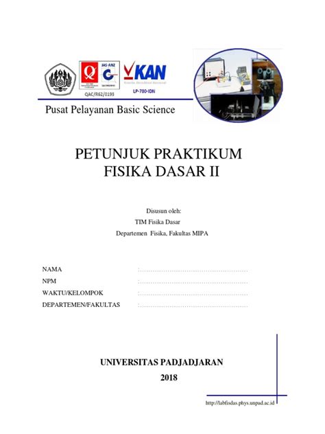 Modul Praktikum Fisika Dasar 2 Pdf Pdf