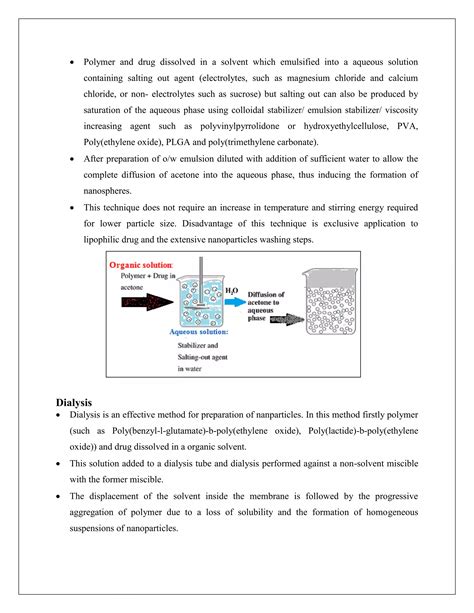 Nano Particle Preparation And Evaluation Pdf